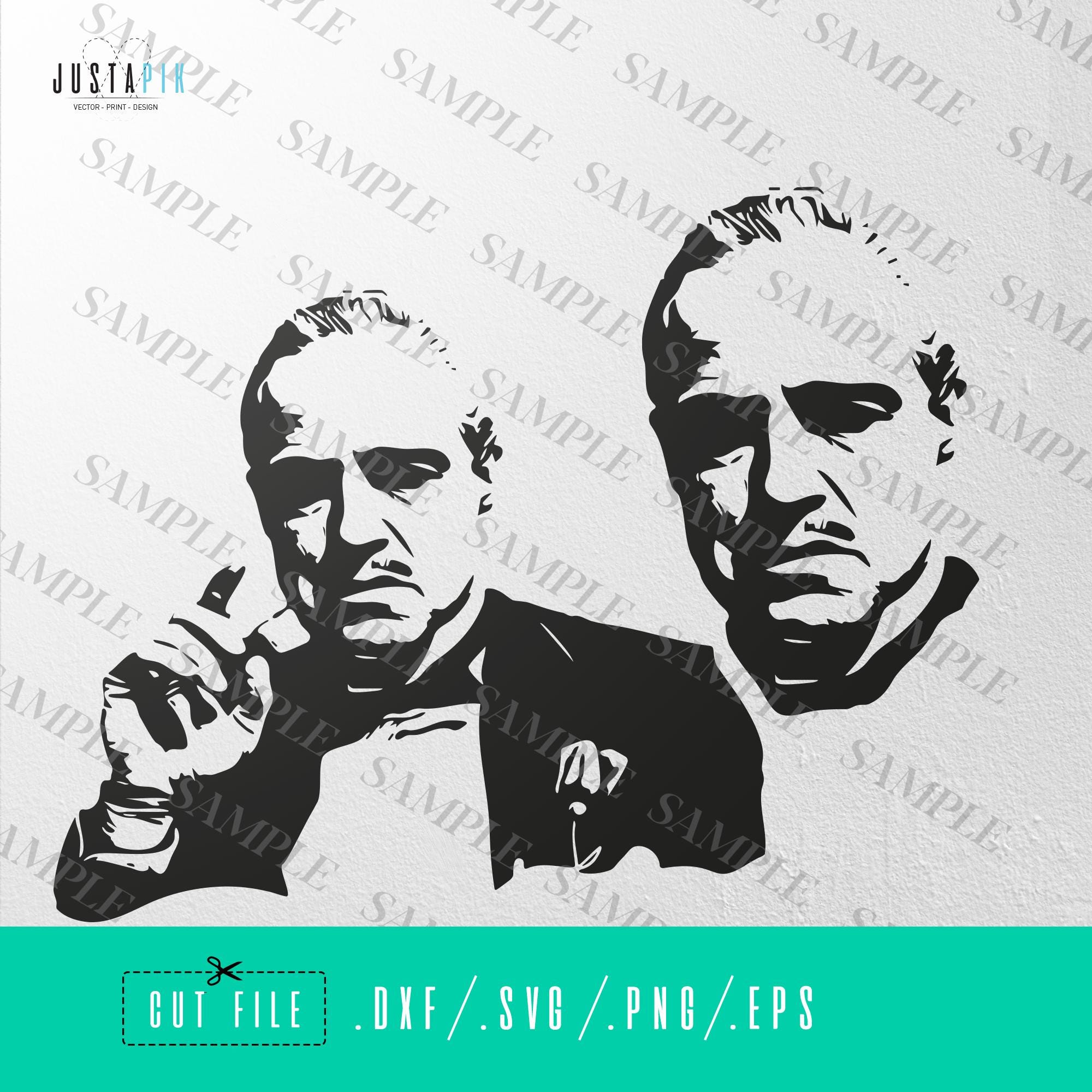 The Godfather Marlon Brando Movie SVG PNG DXF – Digital Download for ...