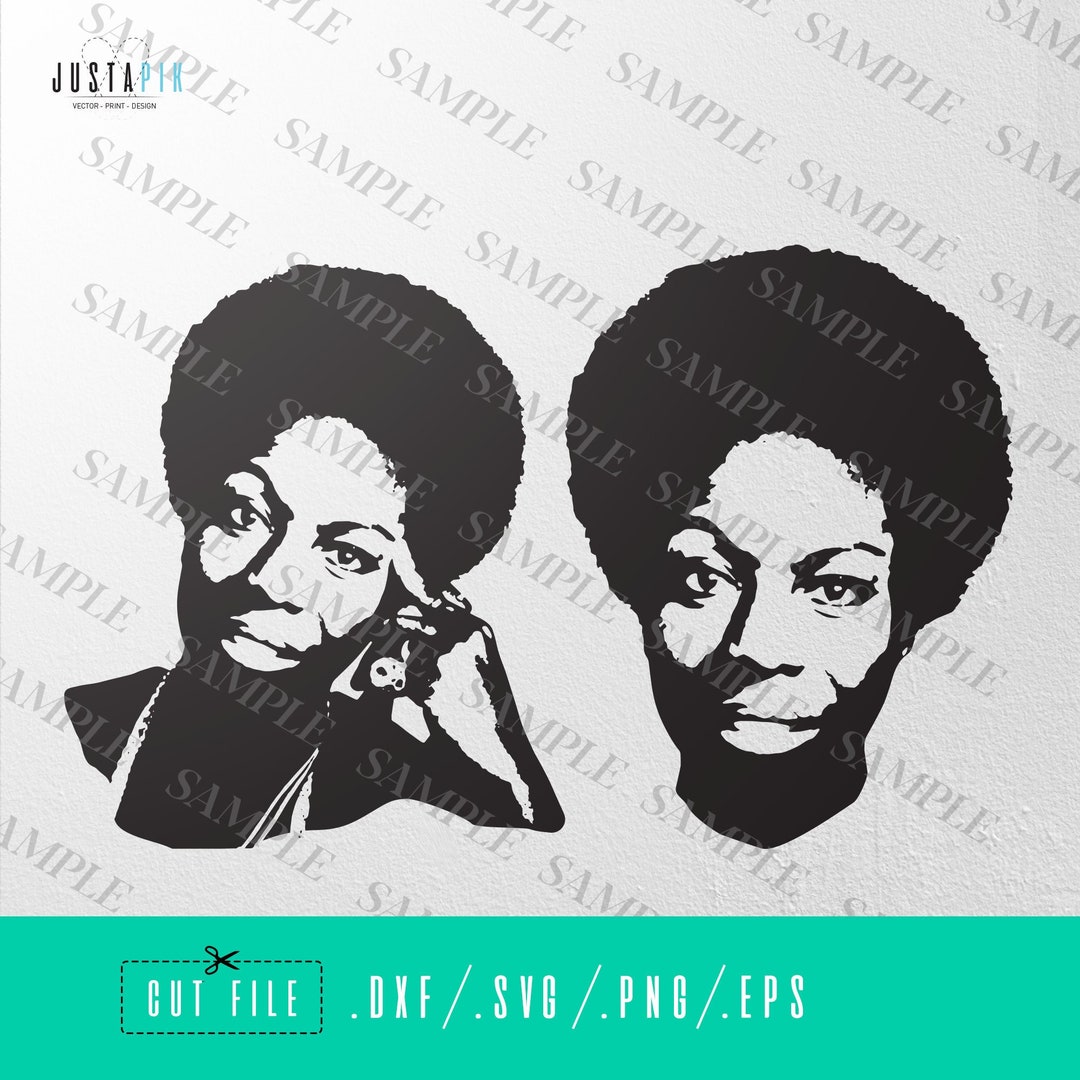 Nina Simone , File for Cricut , SVG , Music , Vector , Cut File ...