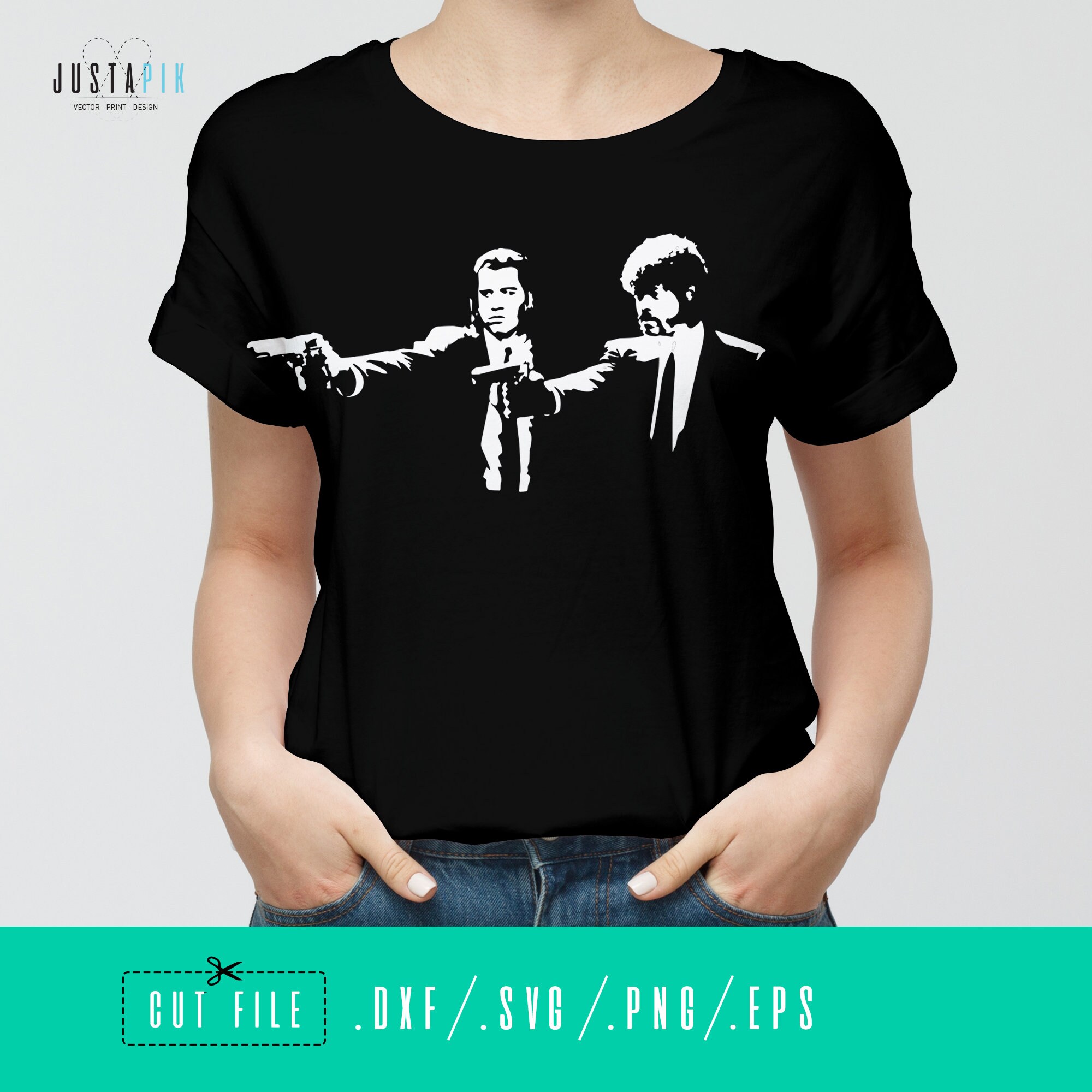 Pulp Fiction Tarantino SVG PNG DXF – Digital Download for Cricut ...