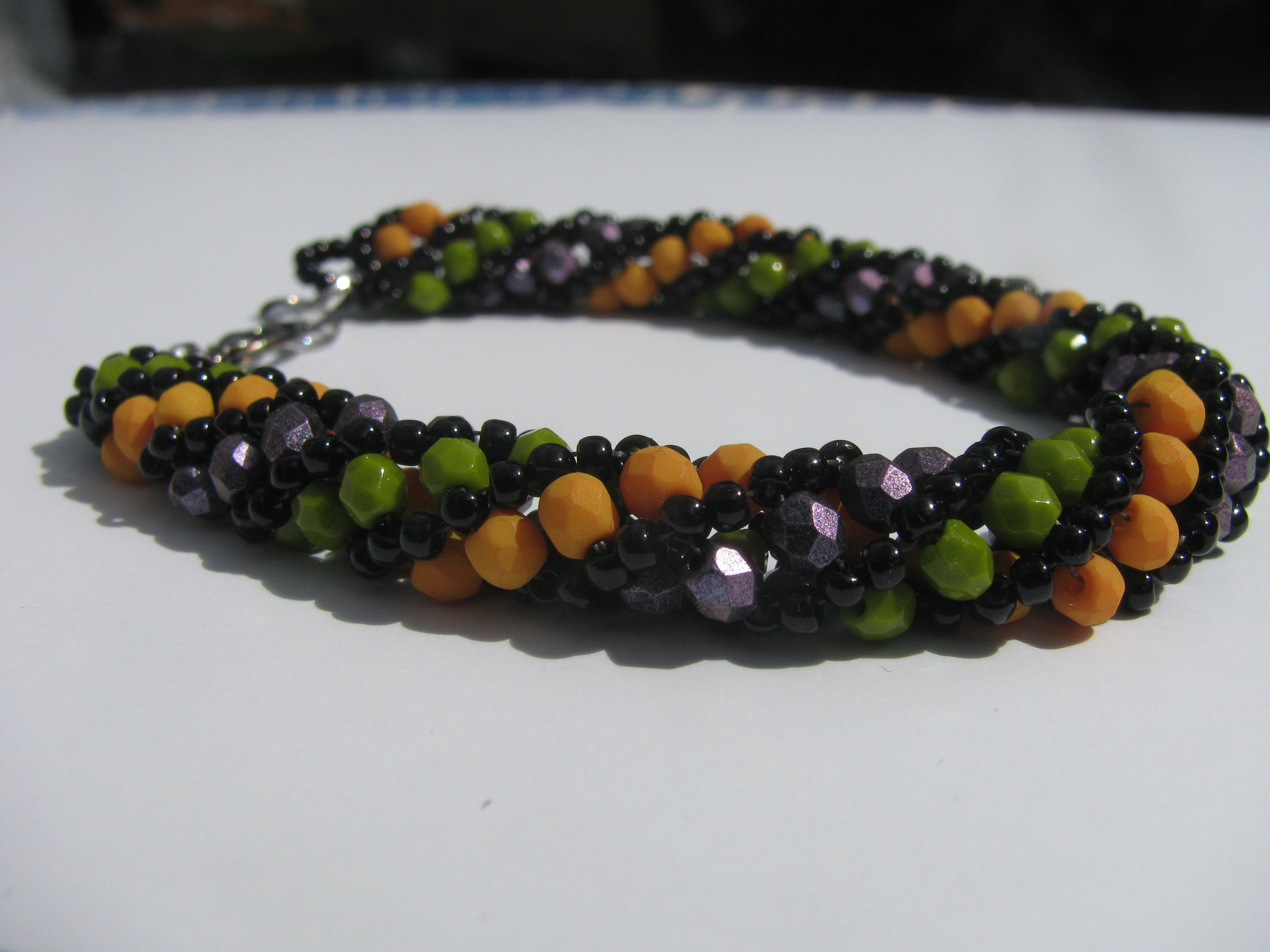 Bracelet Beaded Handmade - Etsy