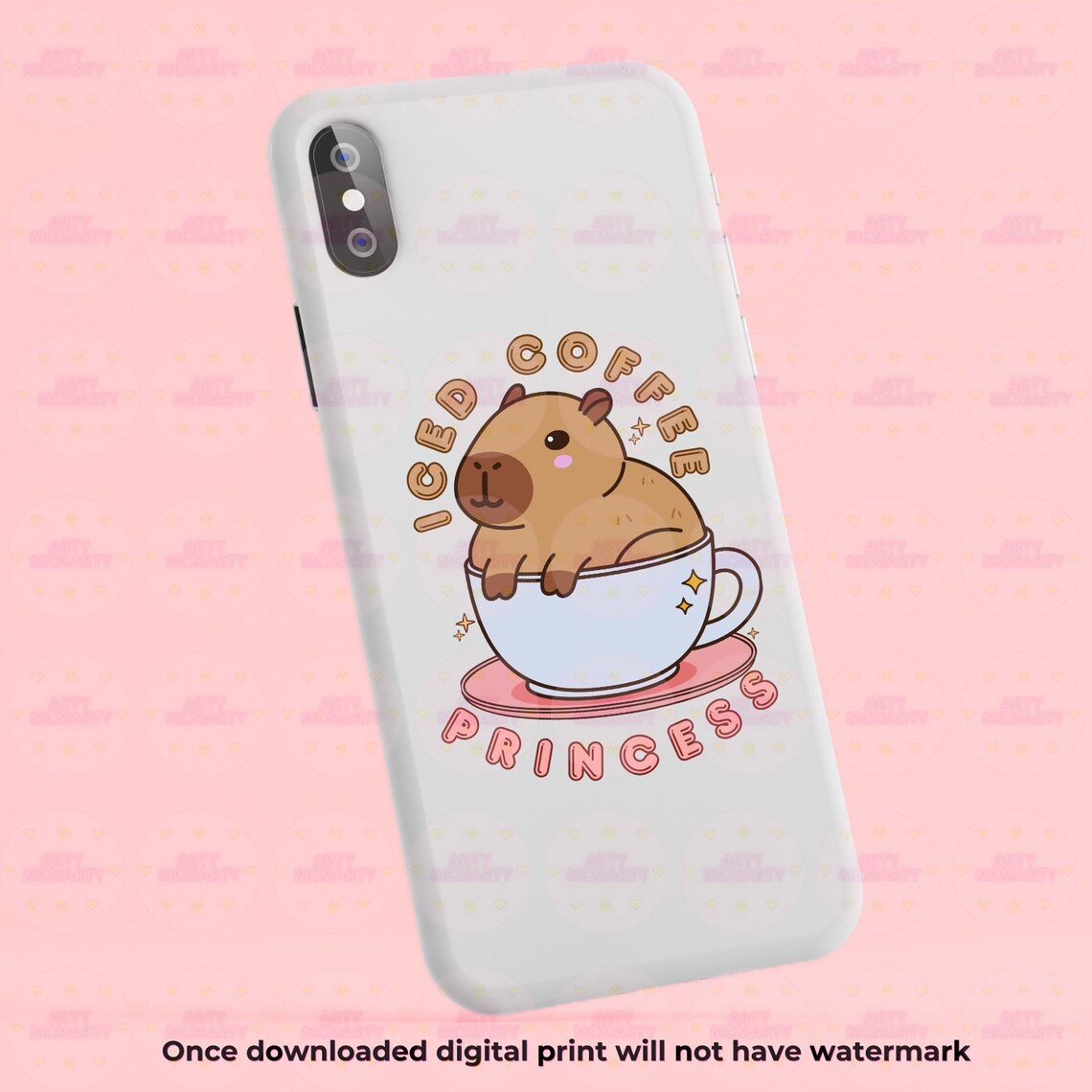 Capybara Clipart, Capybara PNG, Cute Capybara, Kawaii Clipart, Capybara ...