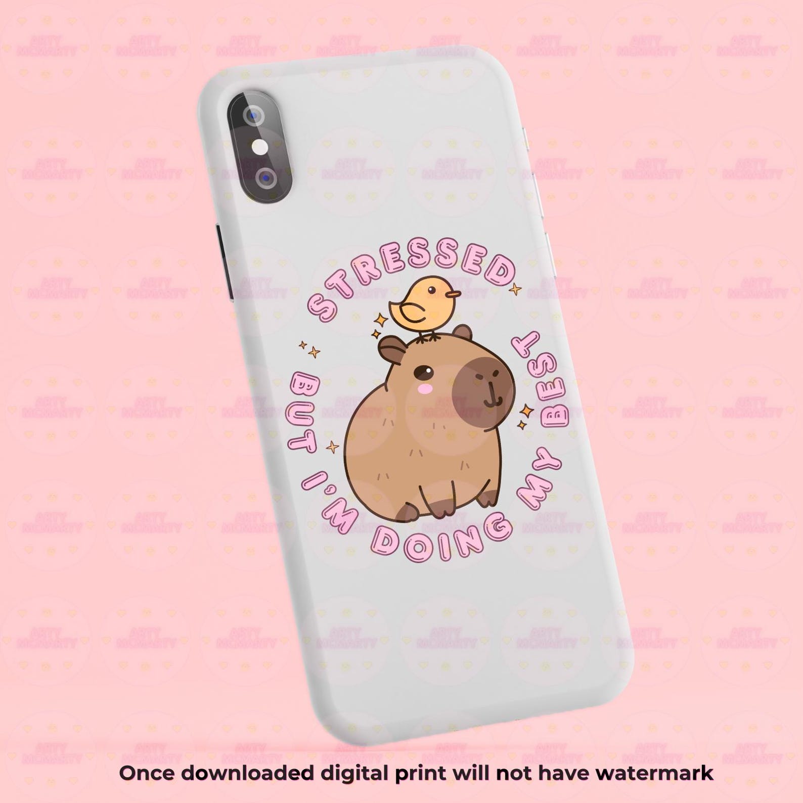 Capybara Clipart, Capybara PNG, Cute Capybara, Kawaii Clipart, Capybara ...