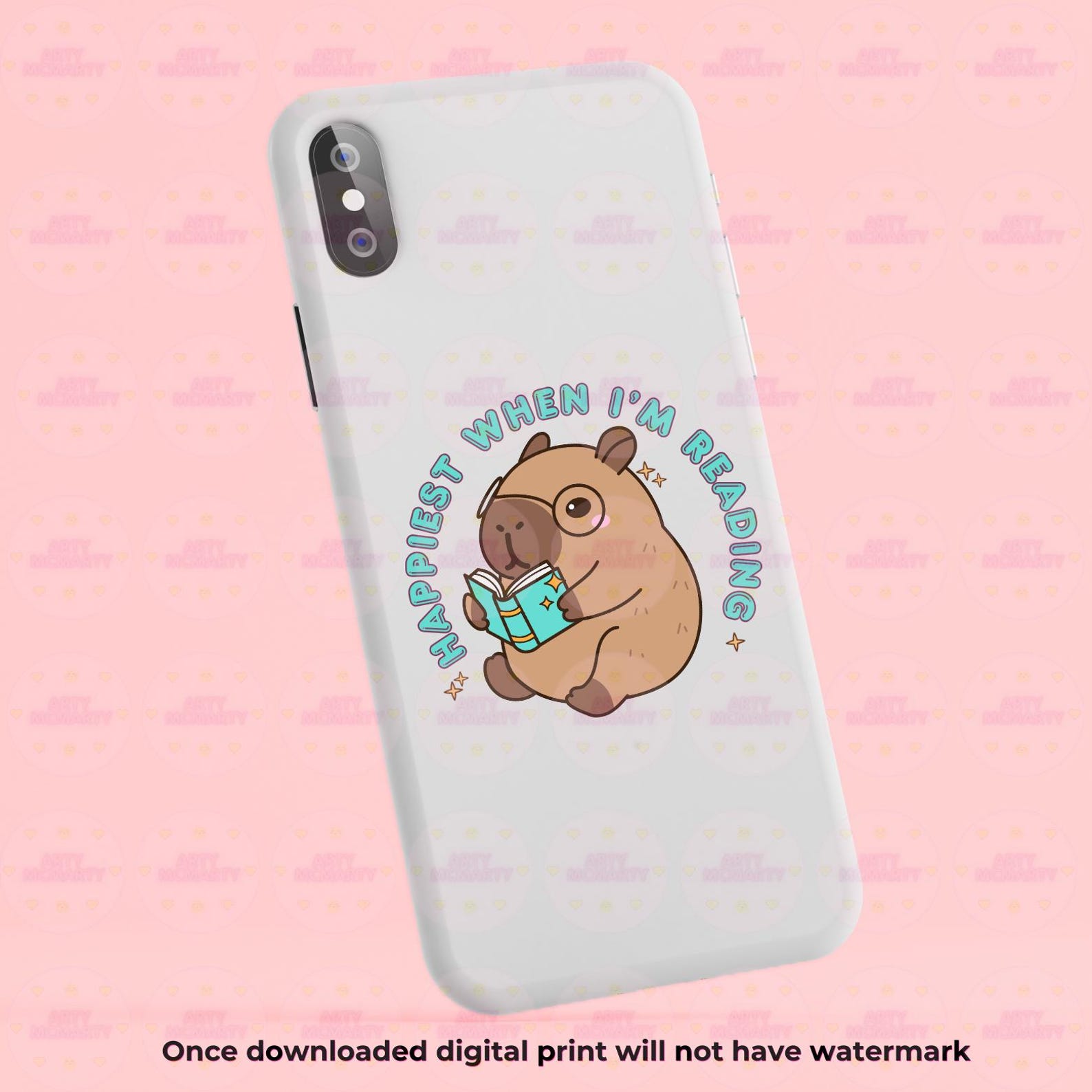 Capybara Clipart, Capybara PNG, Cute Capybara, Kawaii Clipart, Capybara ...