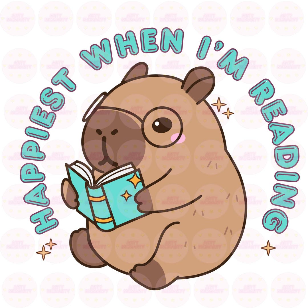 Capybara Clipart, Capybara PNG, Cute Capybara, Kawaii Clipart, Capybara ...