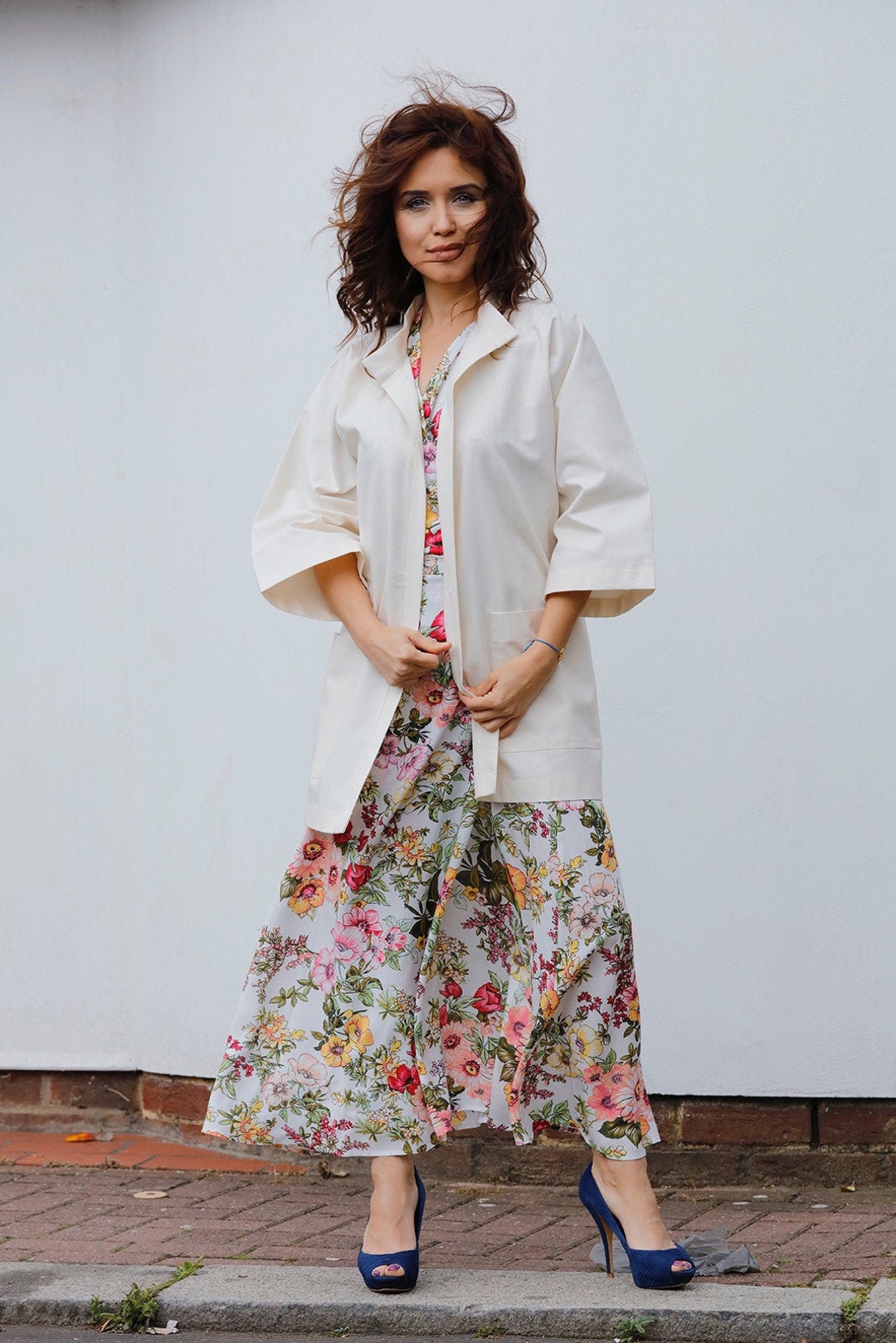 Cotton Kimono, Cotton Cover Up, Resort Wear, Resort Dress, Beach Wear ...