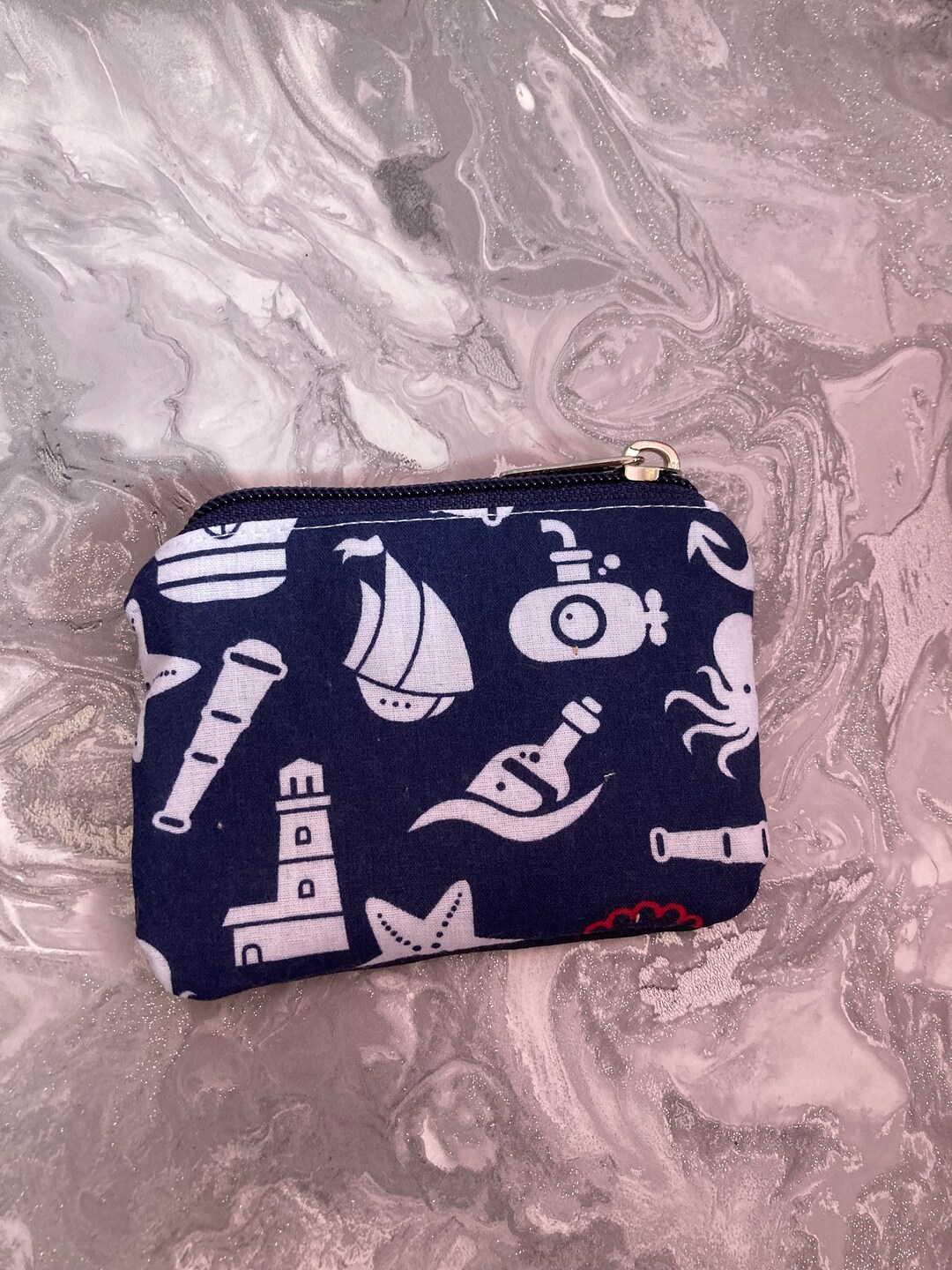 Nautical Coin Purse - Etsy