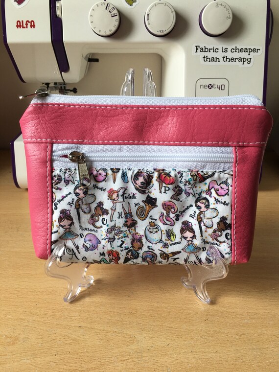 Cartoon Alphabet Pouch | Etsy