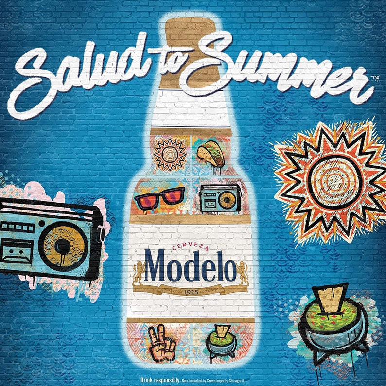 Custom Modelo Beer Labels - Printed and Shipped Waterproof Vinyl Labels ...