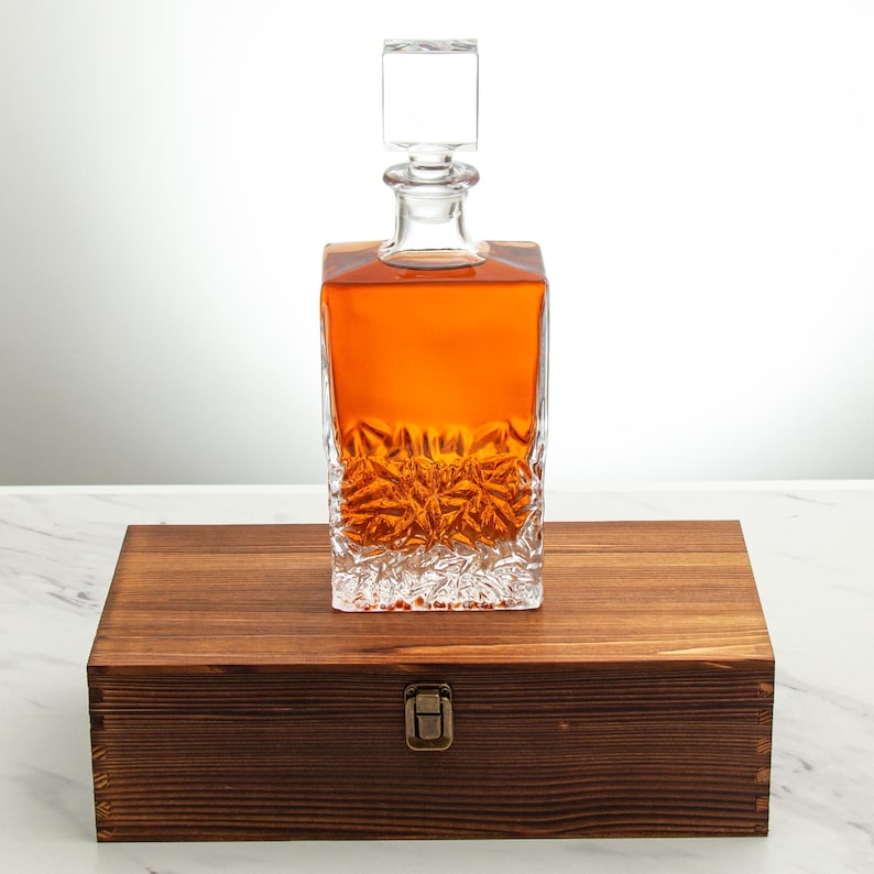 College Football Stadium – Engrave Sports Team Decanter in Rustic Wood ...