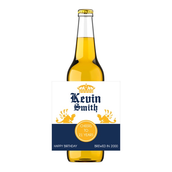 Custom Beer Label - Etsy