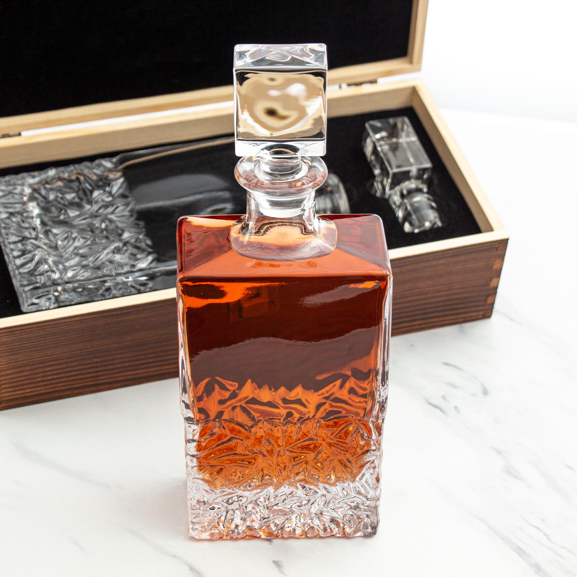 College Football Stadium – Engrave Sports Team Decanter in Rustic Wood ...