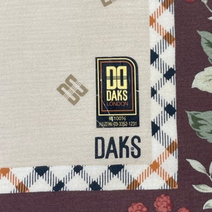 DAKS London Vintage Handkerchief 20 X 20 Inches - Etsy