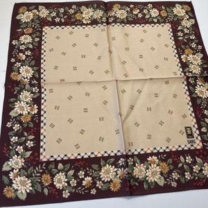 DAKS London Vintage Handkerchief 20 X 20 Inches - Etsy