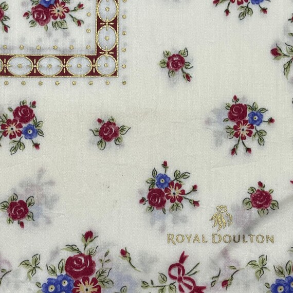 Royal Doulton Vintage Handkerchief 21 x 21 inches - Gem
