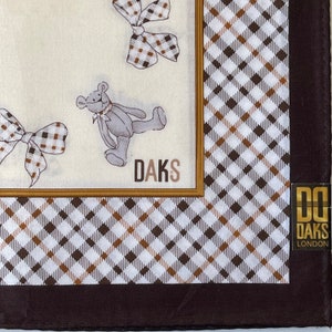 DAKS London Vintage Handkerchief 19 X 19 Inches - Etsy