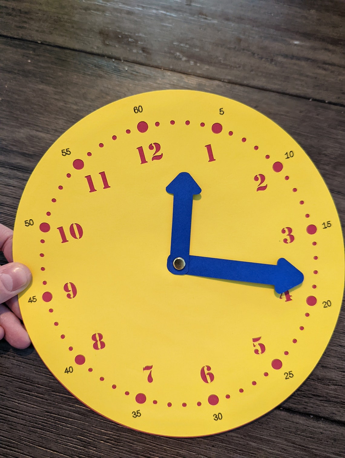 Time Clock Classroom SVG for Teachers, Judy Clock Cut File for Cricut ...