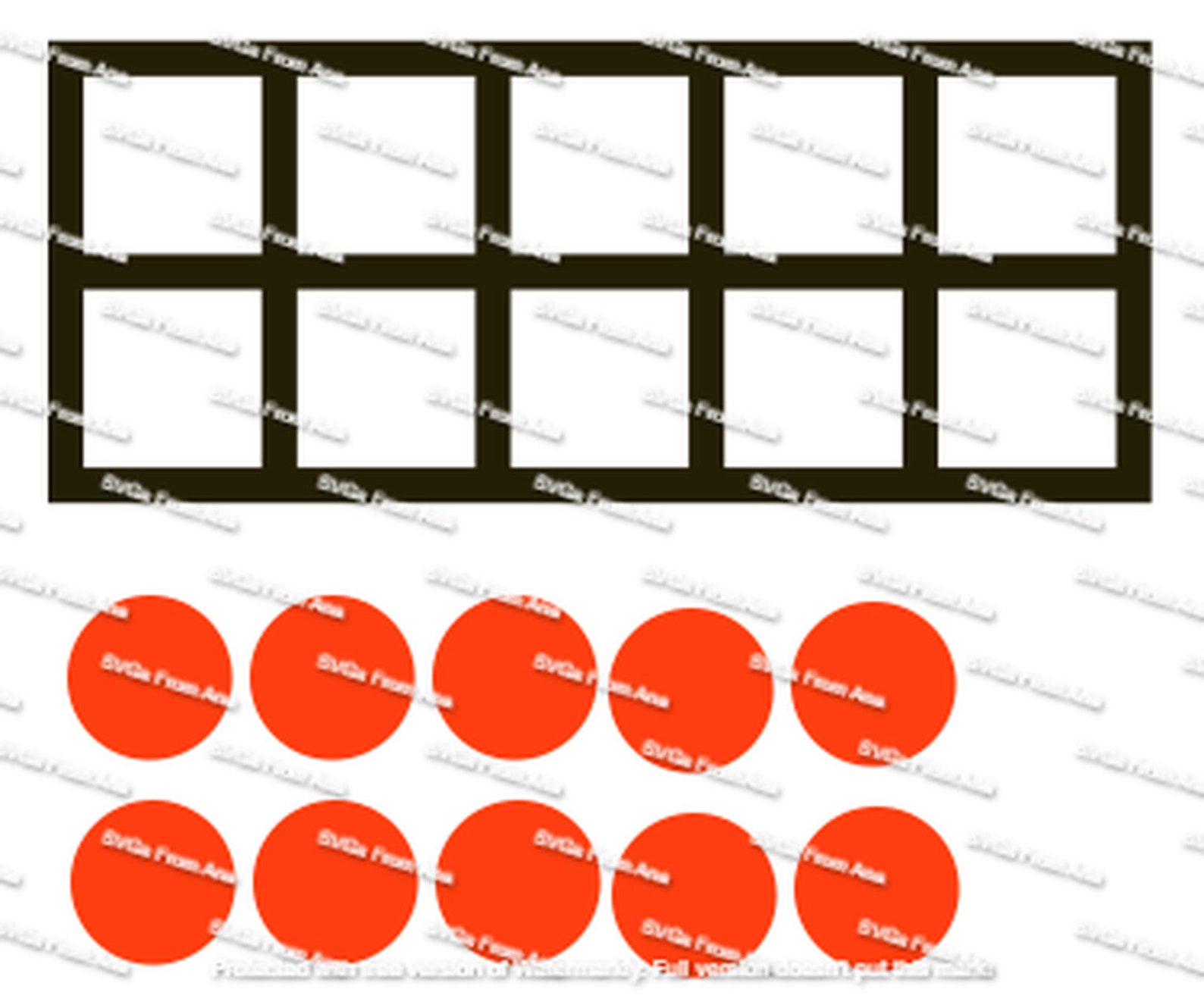 Ten Frame SVG for Primary Classroom 10 Frame for Elementary - Etsy