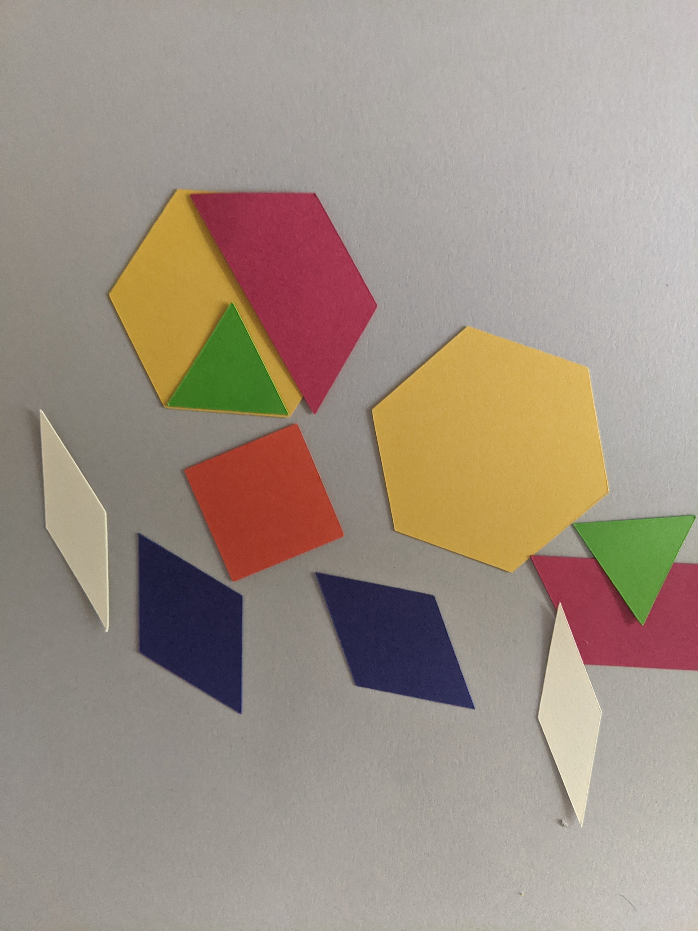 Pattern Blocks SVG for Elementary Classroom, Math Manipulative for ...