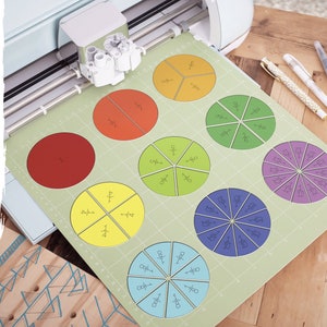 Math Classroom SVG Bundle: Ten Frame, Dice, Clock (digital Cut File) - Etsy