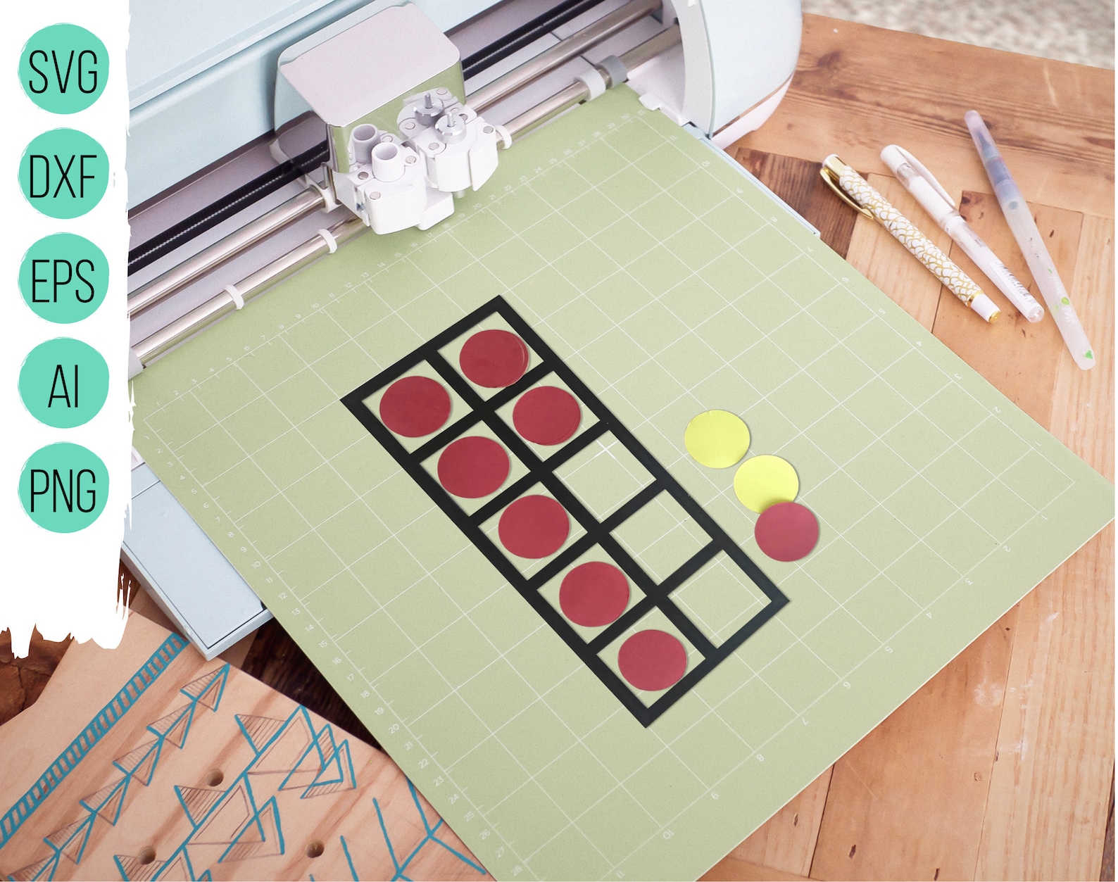 Ten Frame SVG for Primary Classroom 10 Frame for Elementary - Etsy