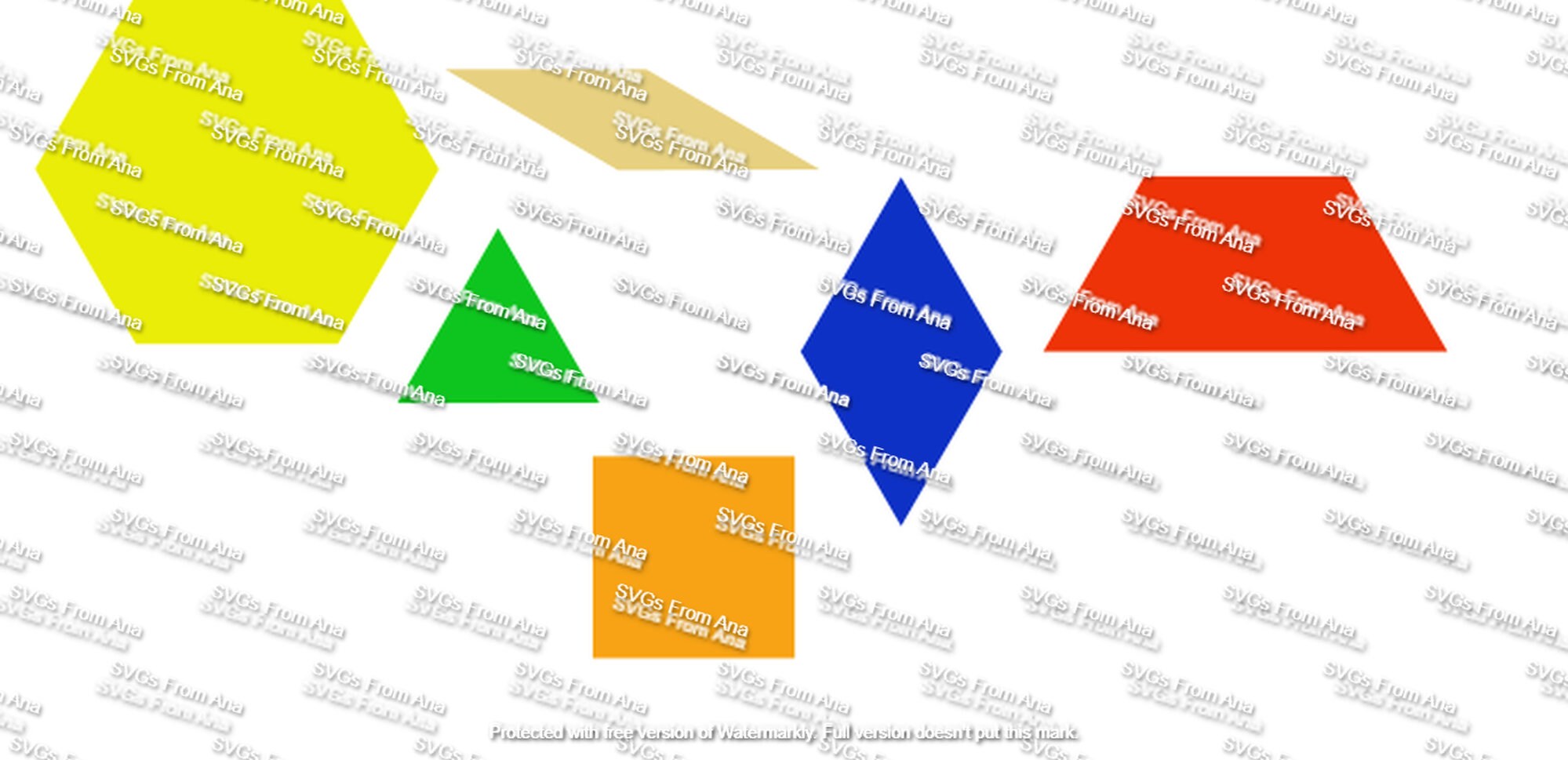 Pattern Blocks SVG for Elementary Classroom, Math Manipulative for ...