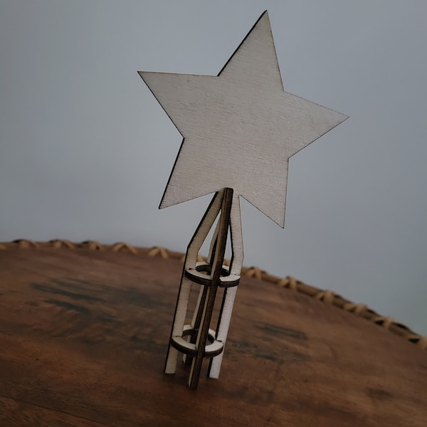 Tree Topper Svg - Etsy