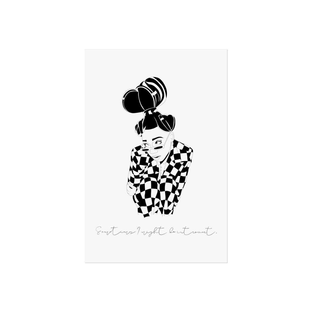 Little Simz Sometimes I Might Be Introvert Poster - Etsy
