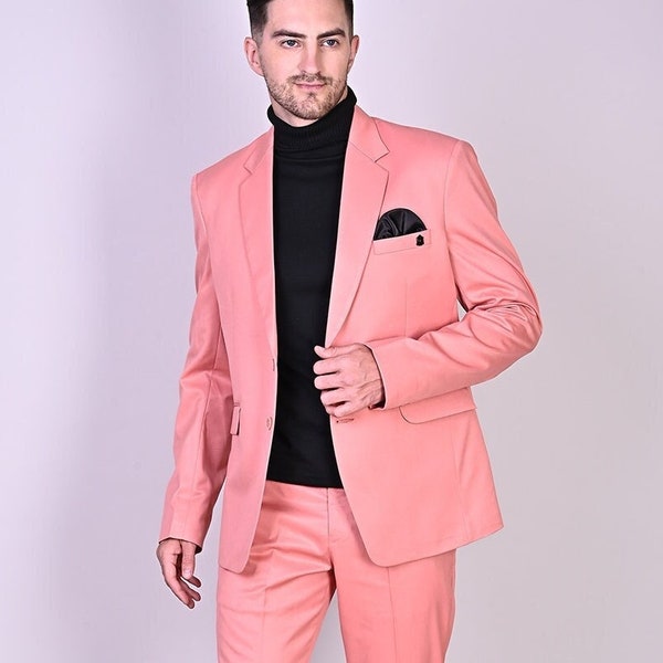 Peach Color Suit - Etsy