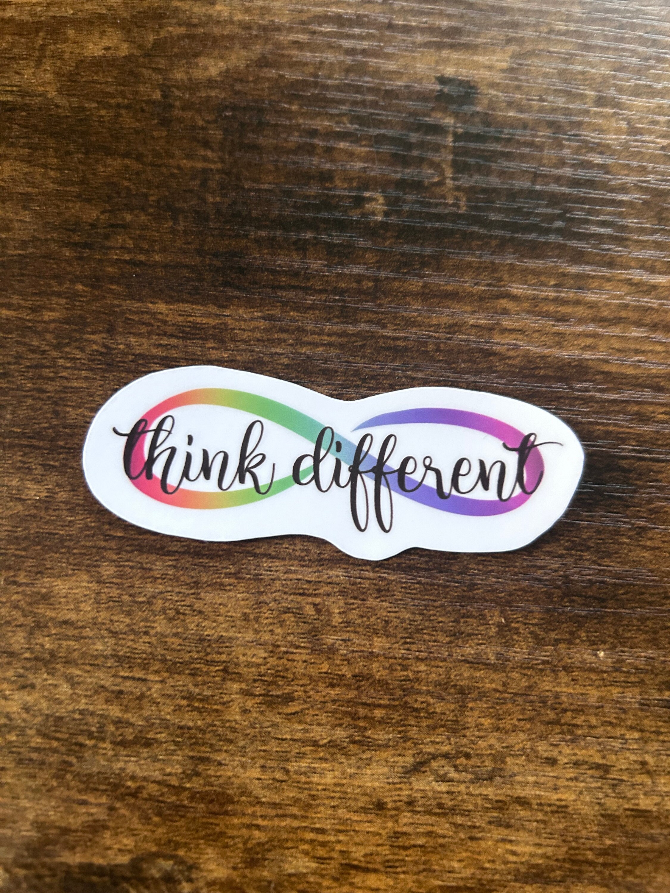 Think Different Sticker Neurodivergent Sticker ADHD Sticker Autism ...