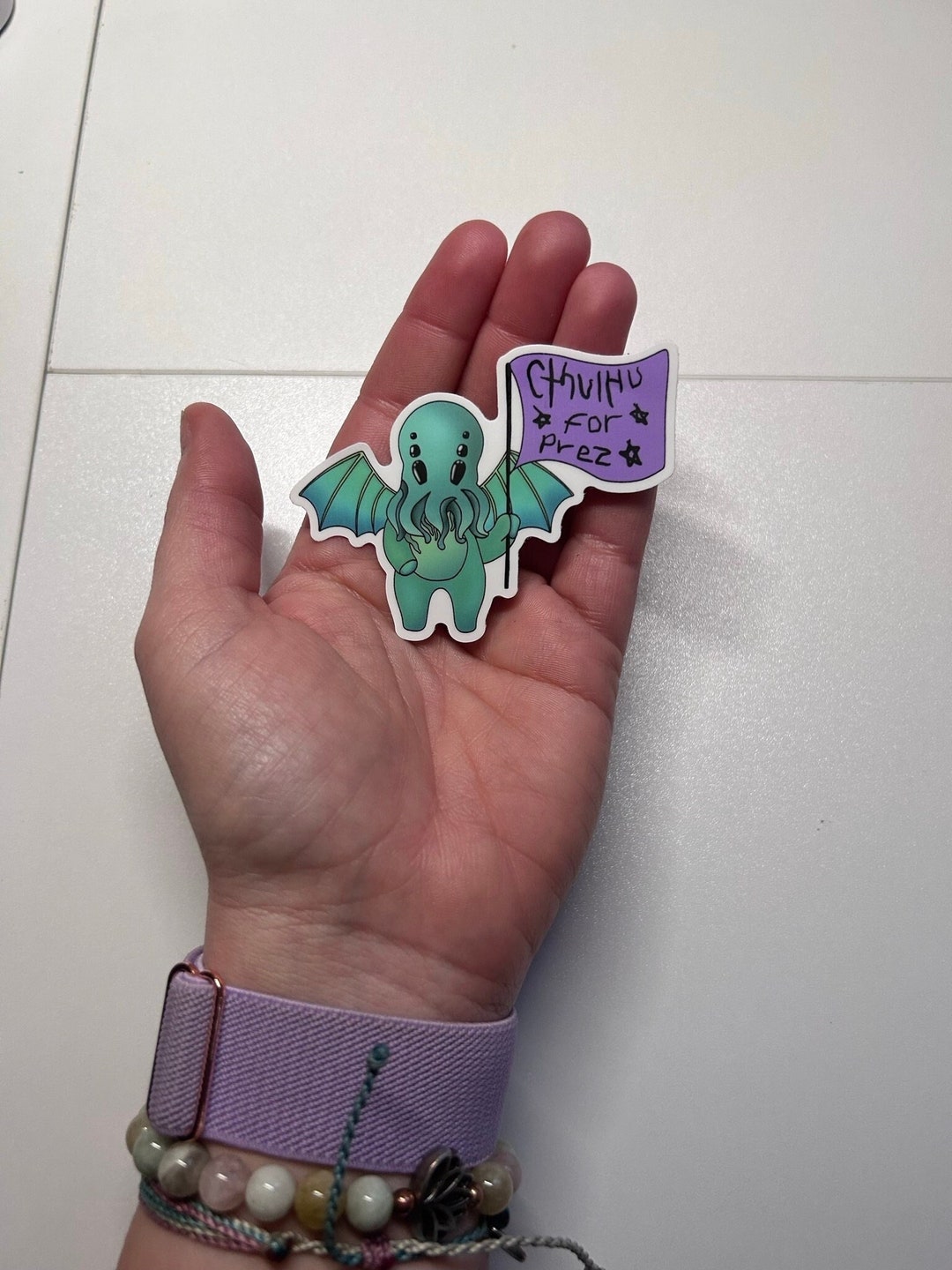 Cthulhu for President Sticker Cthulhu Sticker Nerd Geek Sticker UV ...