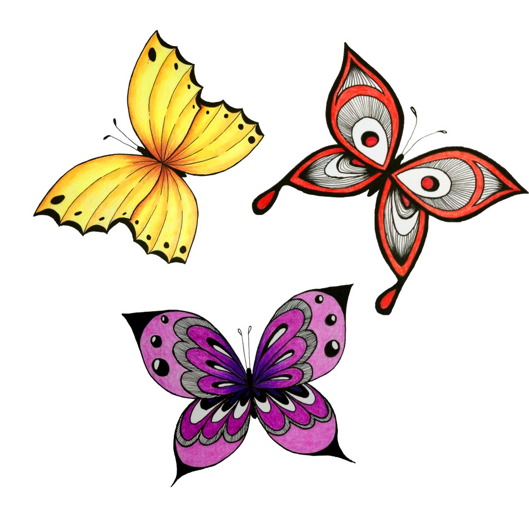 Butterflies, Insects, Color Arts, Color Clip Art, Black and White Clip ...