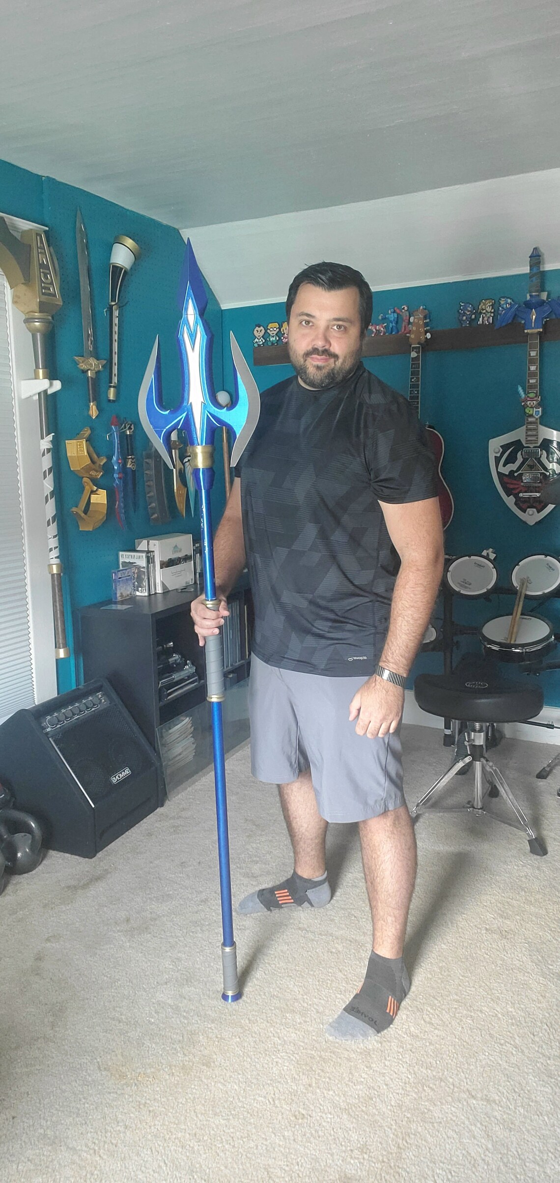 Gungnir Spear Trident 3D Model Final Fantasy XI STL 3MF - Etsy