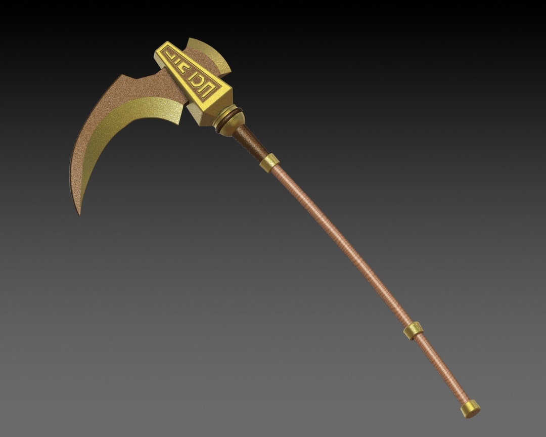Apocalypse Scythe 3D Model Final Fantasy XI STL 3MF - Etsy