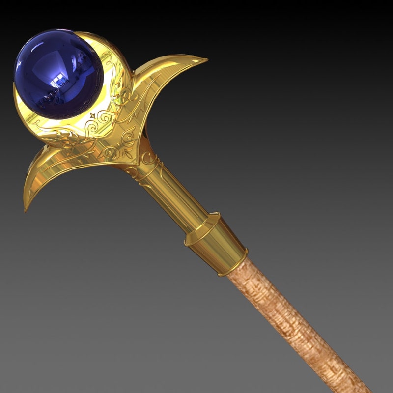 Fantasy Magic Staff - Etsy