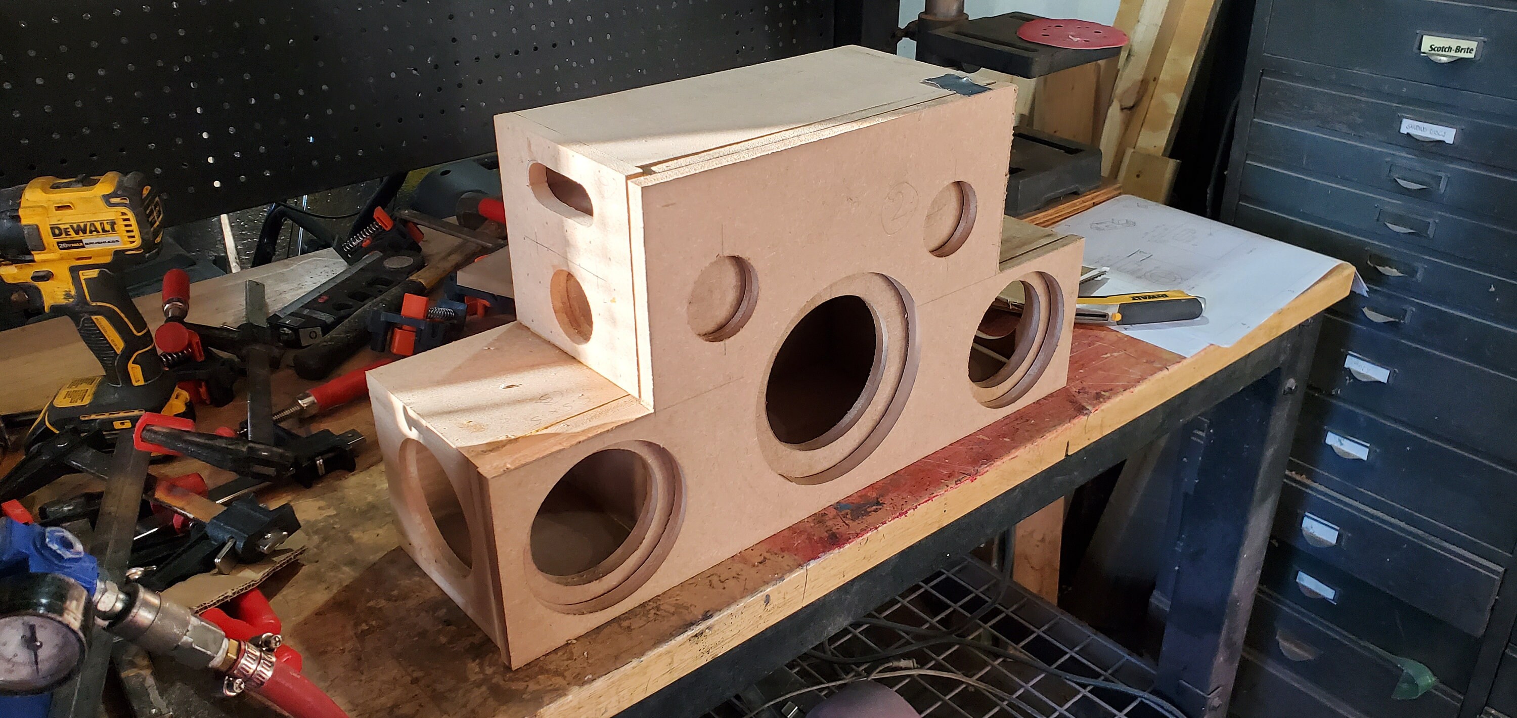 JCCD Boombox Build Plans - 100w Bluetooth Portable Full Range Speaker ...