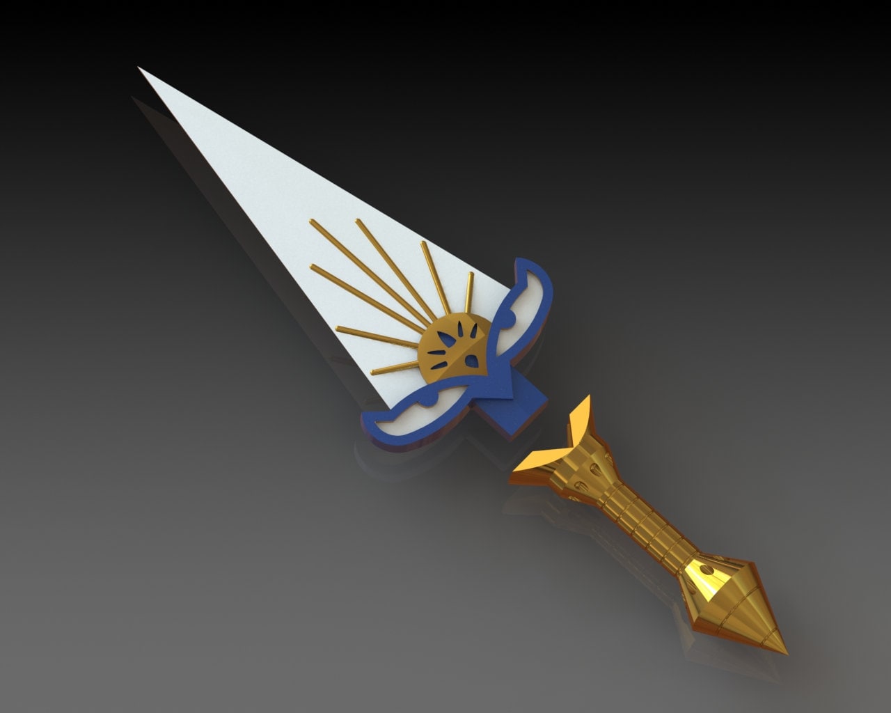 Twashtar Dagger Thief Dancer 3D Model Final Fantasy XI STL 3MF - Etsy