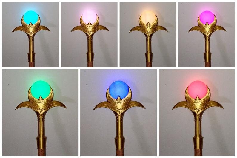 Elemental Staff 3D Model Final Fantasy XI STL 3MF - Etsy