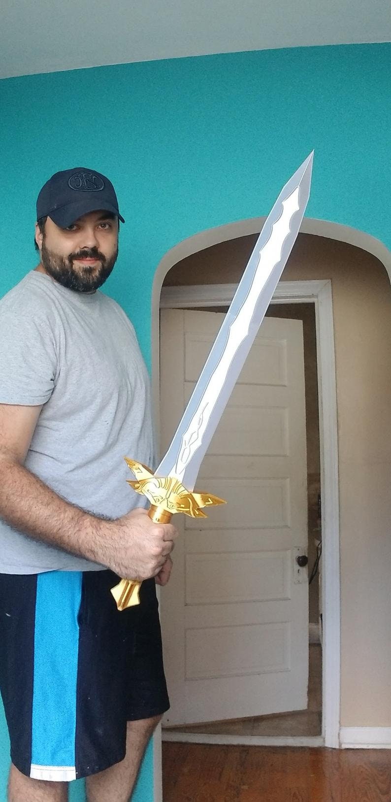 Excalibur Sword 3D Model Final Fantasy XI STL 3MF - Etsy