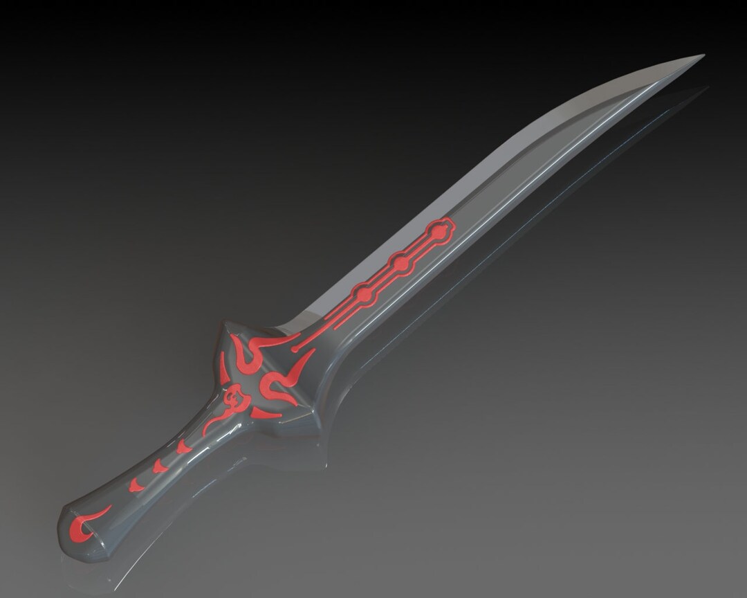 Kannagi Katana Tanto 3D Model Final Fantasy XI STL 3MF - Etsy