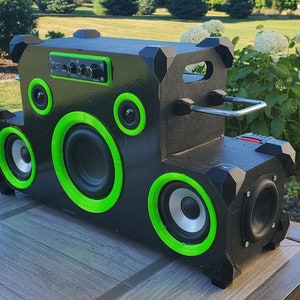 JCCD Boombox Build Plans 100w Bluetooth Portable Full Range - Etsy