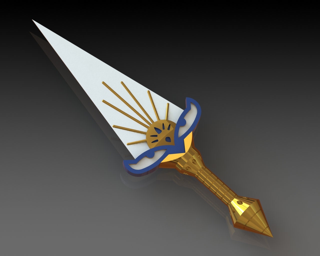 Twashtar Dagger Thief Dancer 3D Model Final Fantasy XI STL 3MF - Etsy