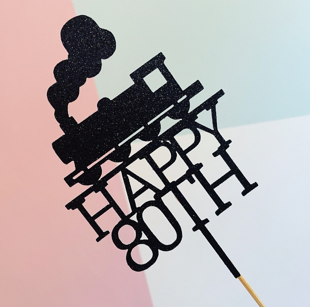 All Aboard the Birthday Express Personalised Steam Train Locomotive ...