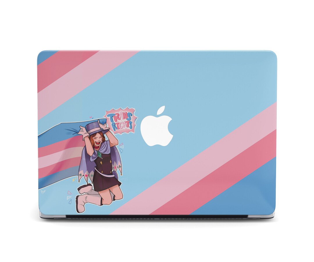Trans Rights Transgender Art Flag Macbook Case Pro 13 15 16 M1 - Etsy ...