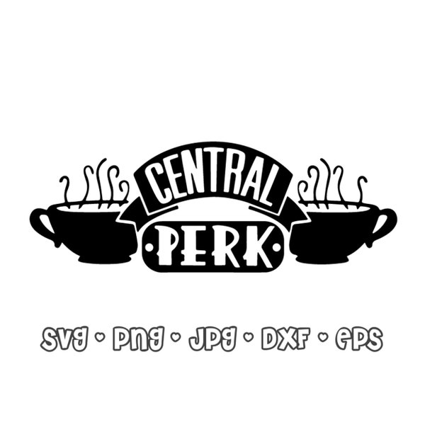 Central Perk Svg - Etsy