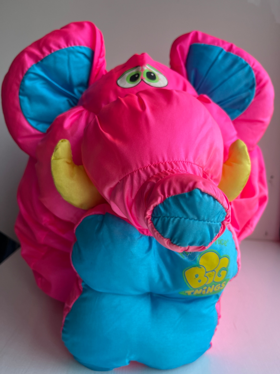 Vintage Fisher Price Big Things Puffalump Elephant - Etsy