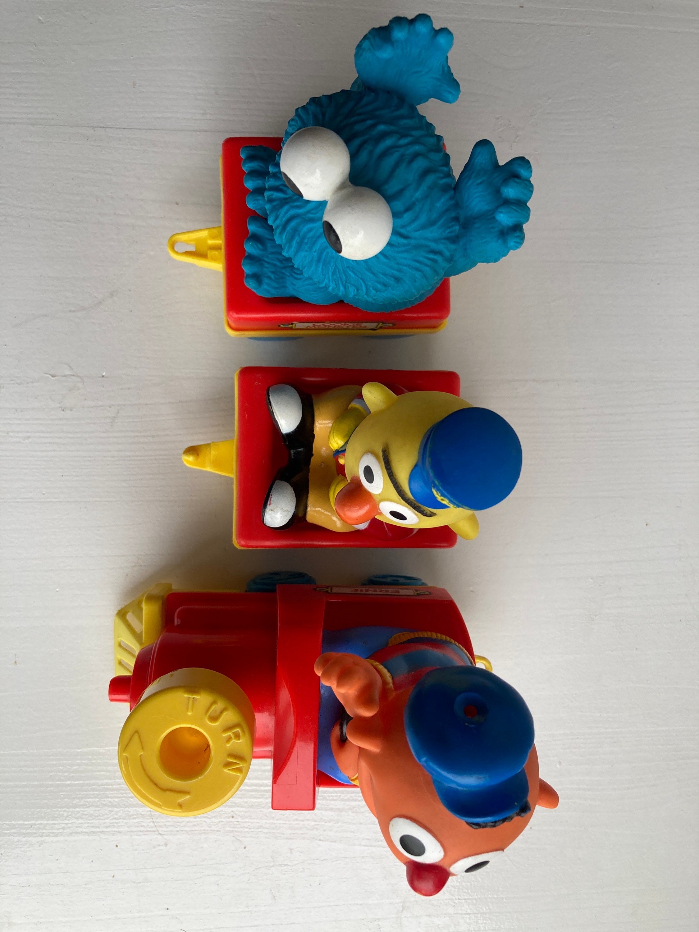 Tyco Vintage Sesame Street Train - Etsy