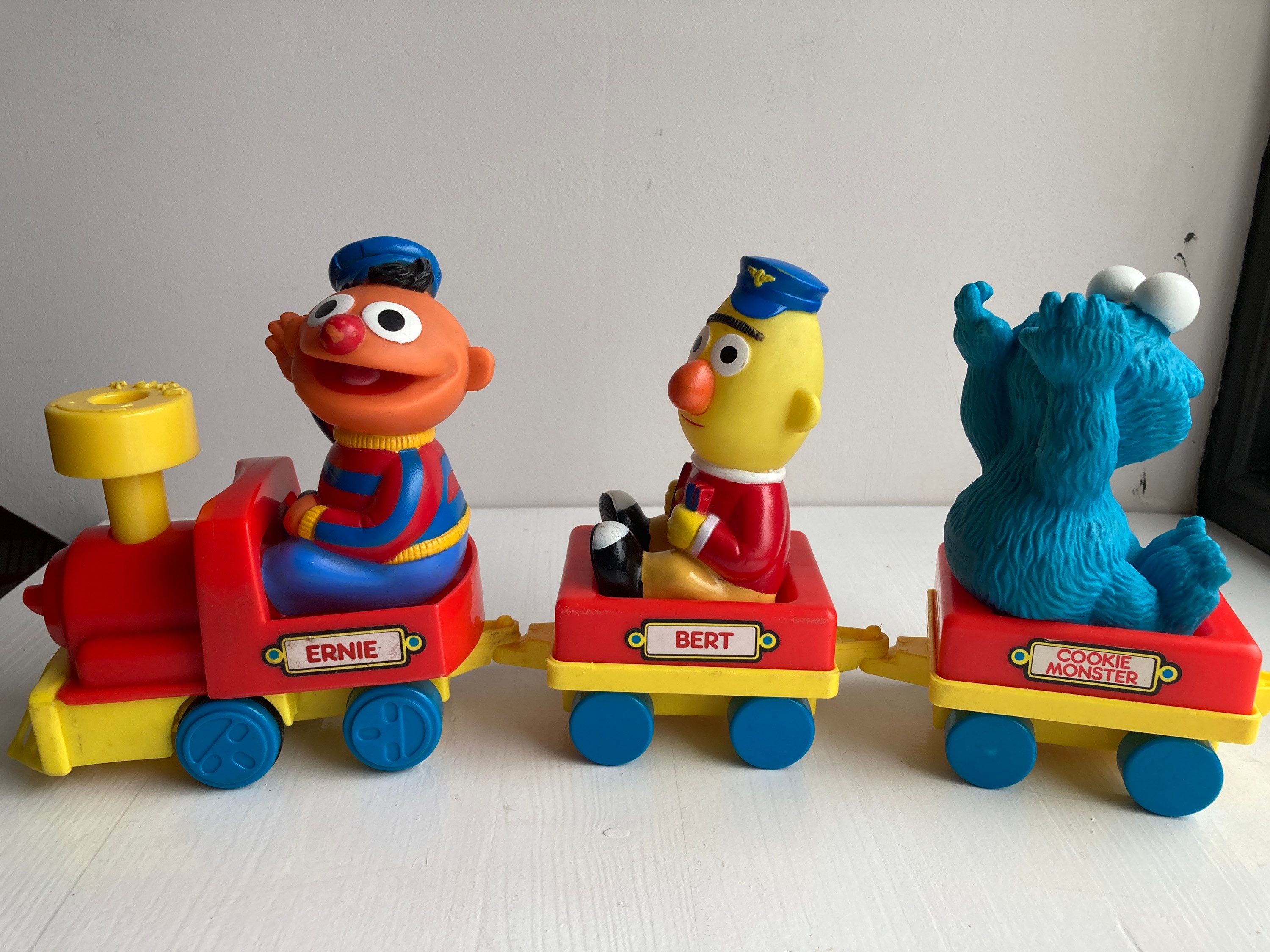 Tyco Vintage Sesame Street Train - Etsy