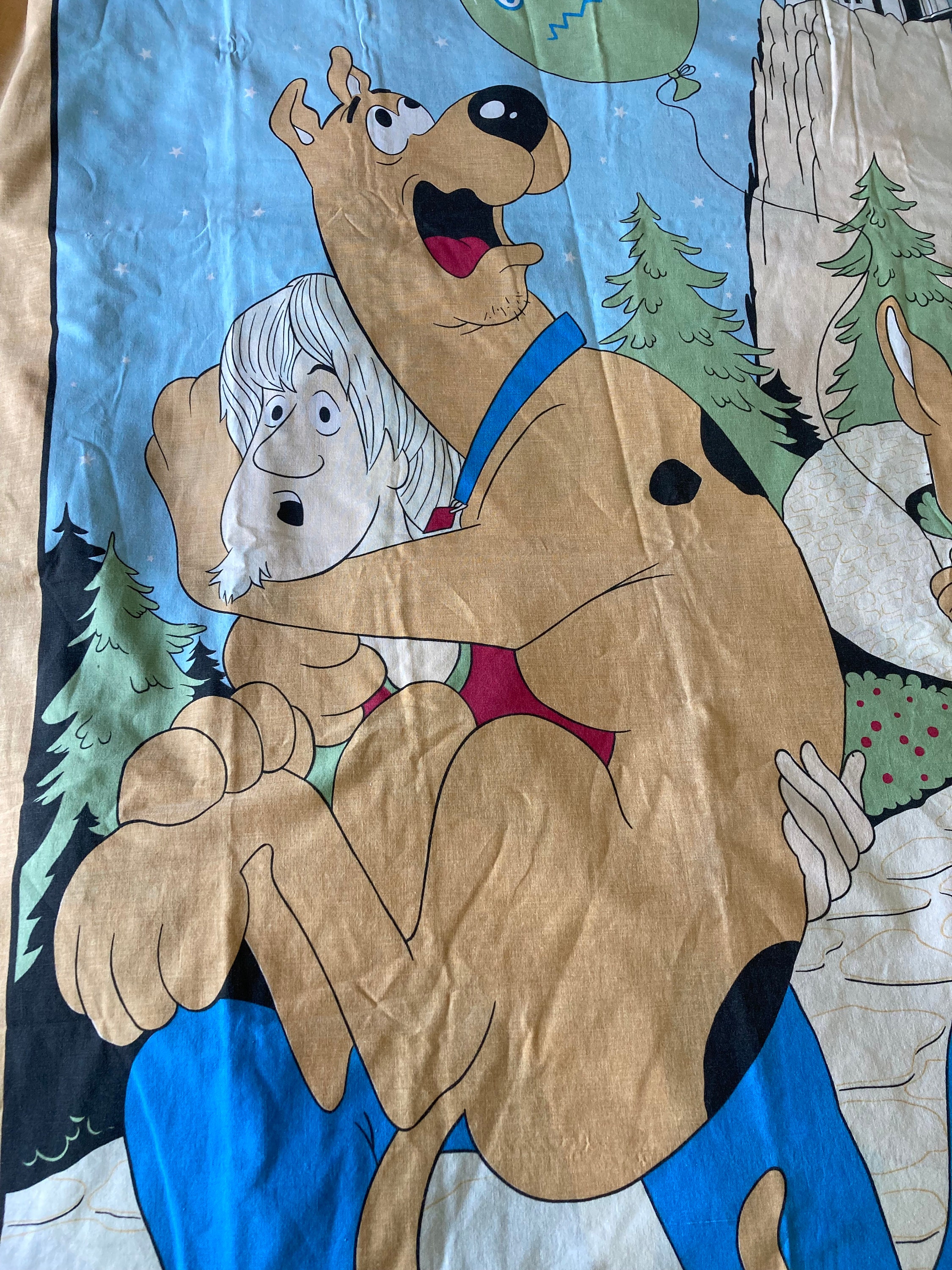 Vintage Scooby Doo Hanna Barbera 1982 Dekbedovertrek - Etsy