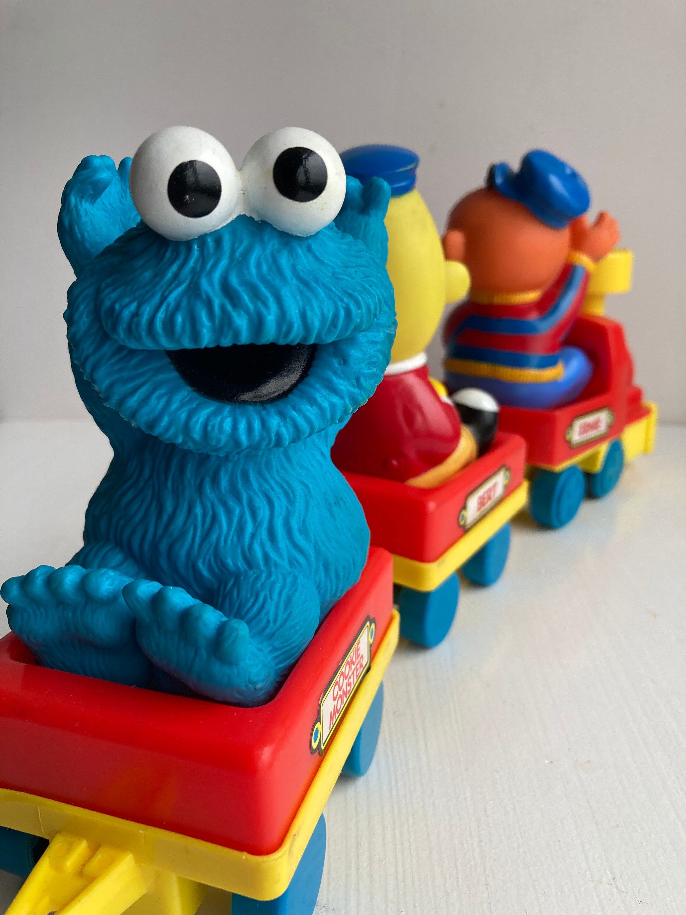 Tyco Vintage Sesame Street Train - Etsy