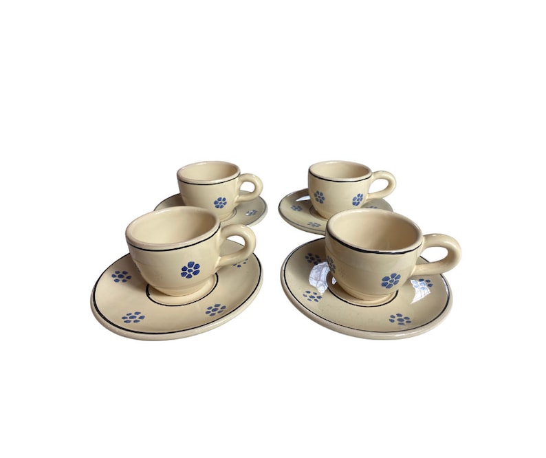 Coffee Cup for Espresso and Little Serving Plate - Etsy